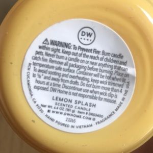 DW Home | Accents | Dw Home Lemon Splash Soda Pop Candle | Poshmark